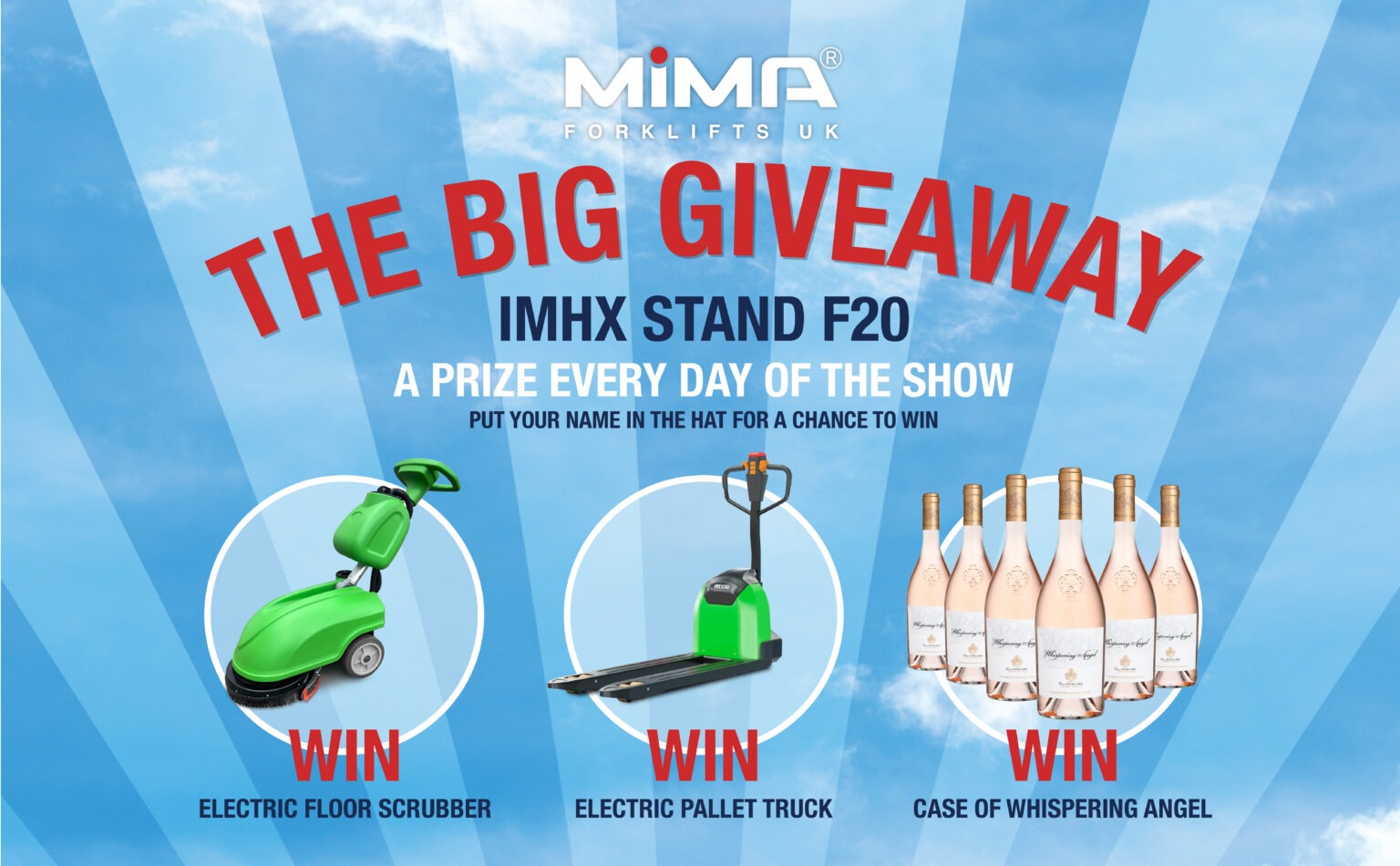 MiMA Forklifts UK at IMHX 2025 | Event Highlights & Prize Winners ...